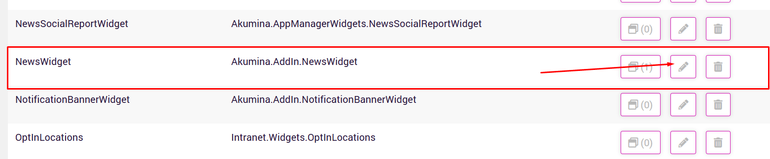 Adding and Implementing a new widget view – Akumina Support Center