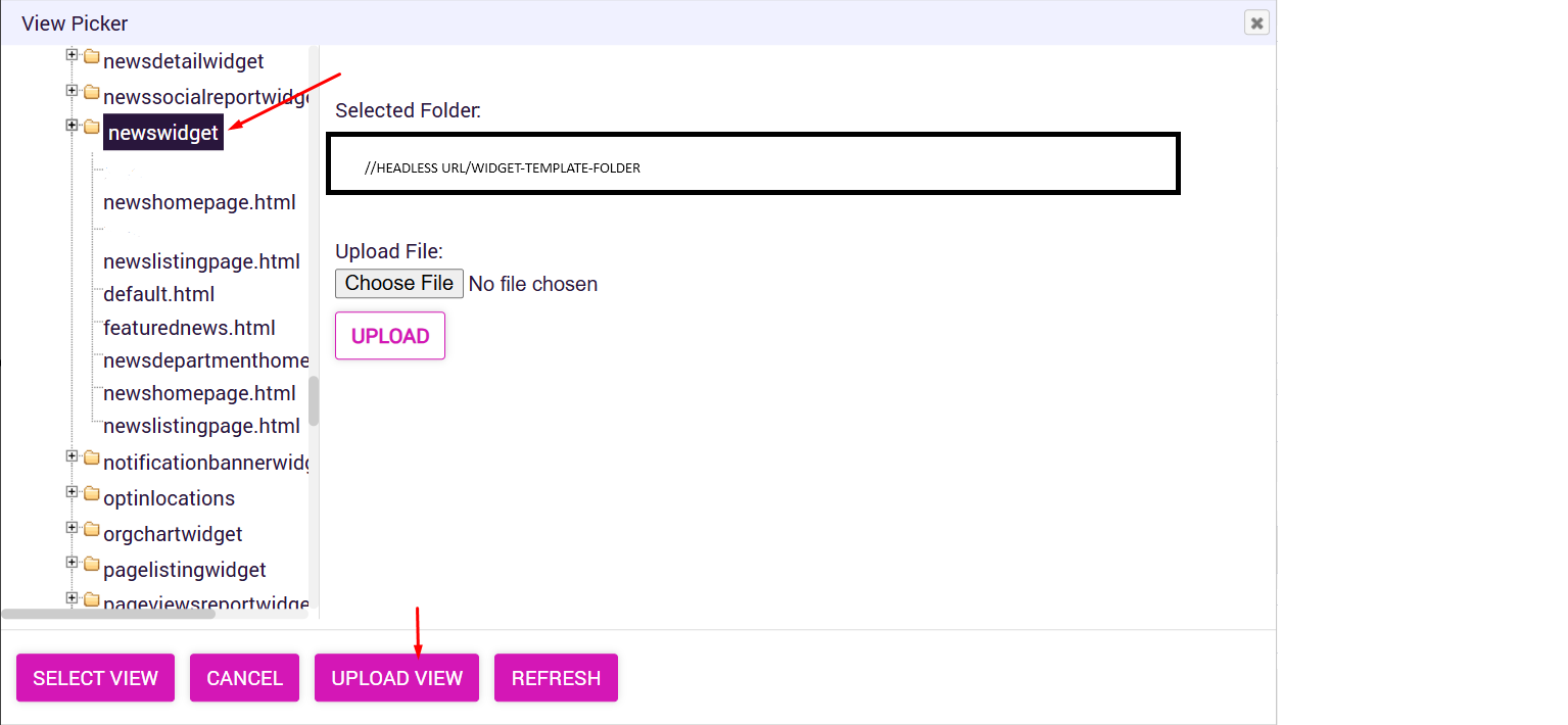 Adding and Implementing a new widget view – Akumina Support Center